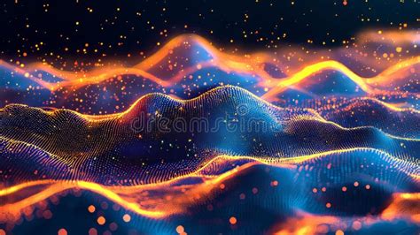 featured is a floating holographic interface with data streams on a