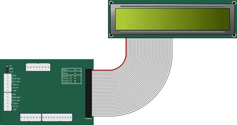 Clipart Lcd Display With Circuit Board