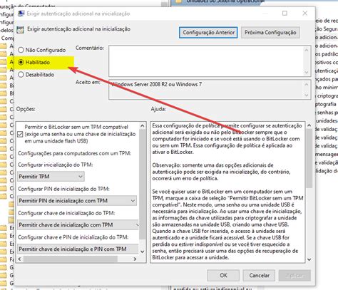 Como Ativar A Criptografia No Windows Com Bitlocker Base De Conhecimento