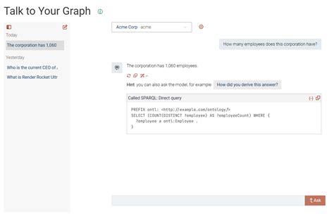 Talk To Your Graph GraphDB 10 8 Documentation