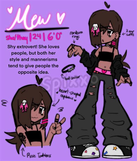Finally Made A Ref Sheet For My New Oc Roriginalcharacter