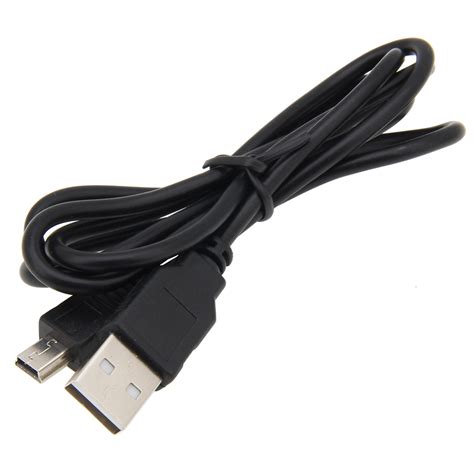 Data Charging Cable Cord Adapter Usb To Usb Male To Mini Pin B For Mp Mp Player Car Dvr Gps