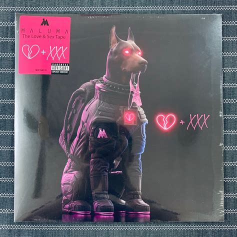 Maluma The Love Sex Tape Black Lp Inch Analog Vinyl Hobbies Toys Music Media