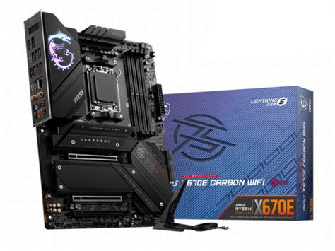 MSI MPG X670E Carbon WIFI AMD AM5 ATX Gaming Motherboard Tech Co Za