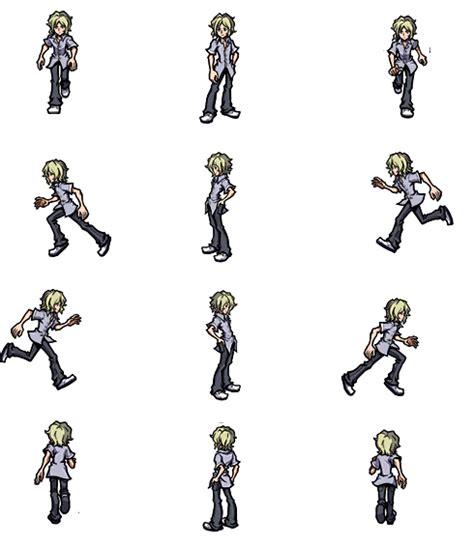 RPG Maker VX Ace Sprite Sheet Joshua By Twewy On DeviantArt Rpg Maker Vx Rpg Maker Sprite