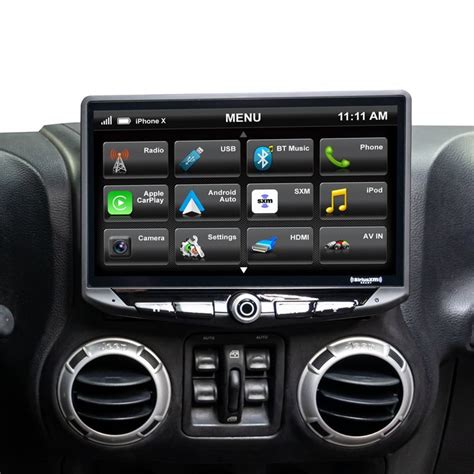 Jeep Wrangler Jk 2011 2018 Complete Stereo Replacement Kit Jeep