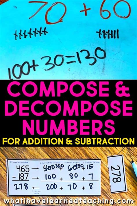 Compose And Decompose Numbers