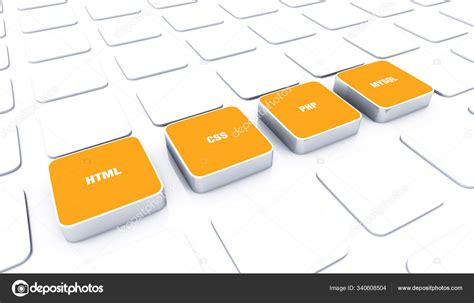 Pads Orange Html Css Php Mysql Stock Photo PantherMediaSeller
