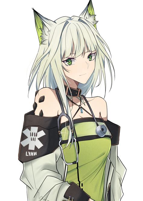 Kaltsit Arknights Drawn By Pokariizuu Danbooru