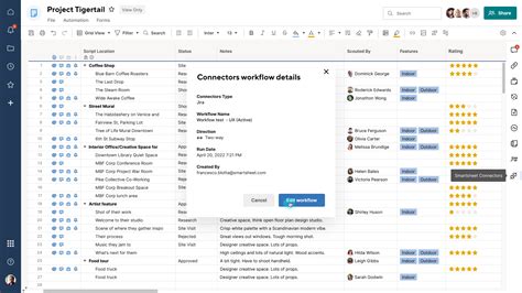 Return Of The Connectors Navigation Button On The Sheet Smartsheet Community