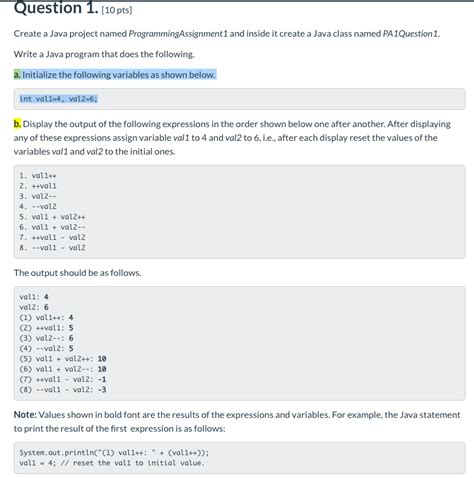 Solved Question Pts Create A Java Project Named Chegg
