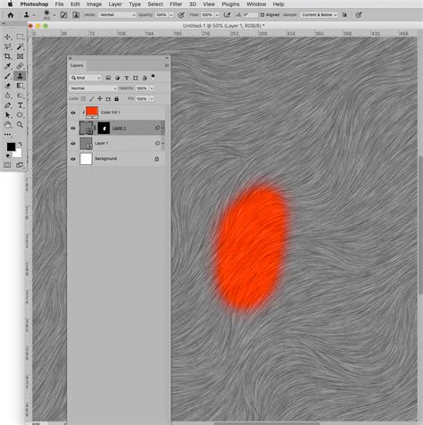 How To Make Brush Blending Mode Affect Layers Unde Adobe Product