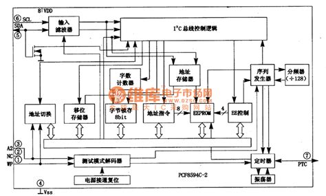 Pcf8594c 2 E2rom Storage Integrated Circuit Othercircuit Amplifier