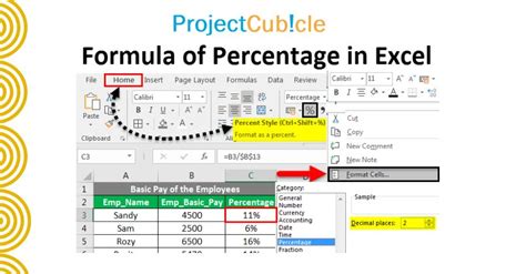 Project Cubicle On Linkedin How To Calculate Percentages In Excel