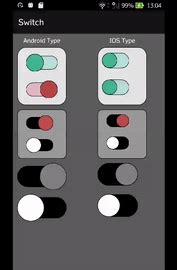SD Switch Ios MaterialDesign Style With CustomView B4X Programming Forum