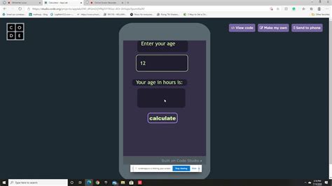 coding calculator youtube