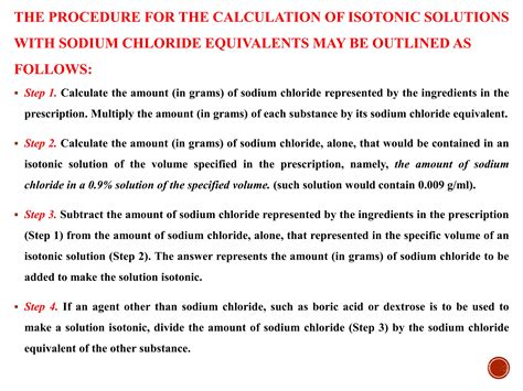 Lecture One Isotonic Solution Pptx