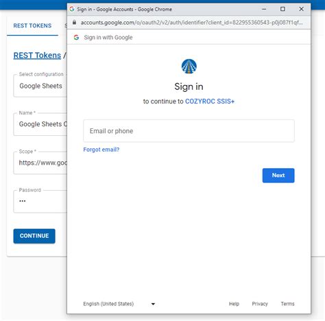 Create Rest Token Cozyroc Cloud Docs