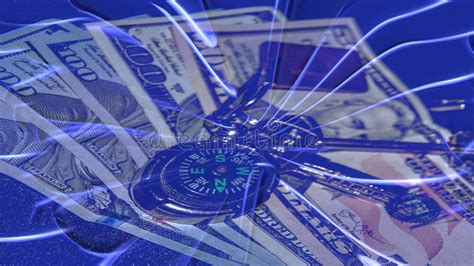 banknotes under a bunch of keys stock image image of creative investment 304834727