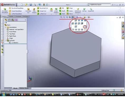 Your Guide To 3dmodelling View Menu In Solidworks 2008 Model View