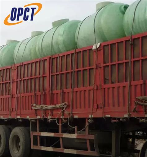 Underground Frp Septic Tankfiberglass Septic Tank For Sewage Treatment