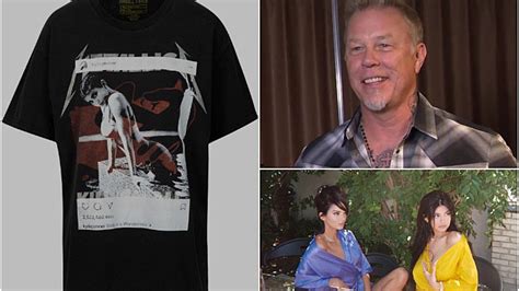 James Hetfield Speaks Out On Kendall And Kylies Metallica T Shirt Show