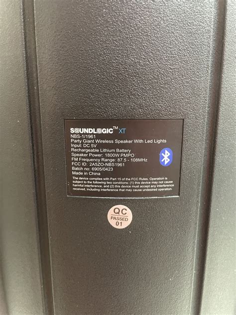 Soundlogic Xt Bluetooth Party Speaker W Multi Colored Led Lights Pawn Express Of Troy