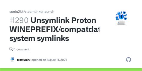 Unsymlink Proton WINEPREFIX Compatdata System Symlinks Issue