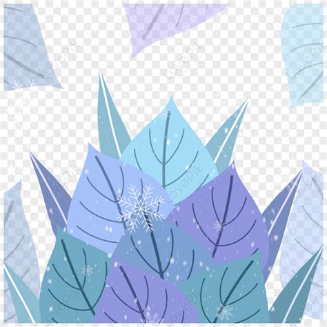 푸른 잎 겨울 일러스트 식물 테두리단순한이파리 Png 일러스트 무료 다운로드 Lovepik