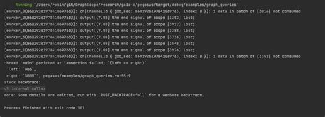 [bug Gaia X] Data Not Consumed Causing Error Results · Issue 949 · Alibaba Graphscope · Github