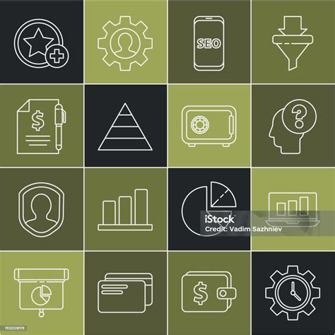 라인 설정 시간 관리 그래프 차트가 있는 노트북 인간의 머리 물음표 휴대폰 Seo 최적화 피라미드 인포그래픽 계약 돈과 펜 별과