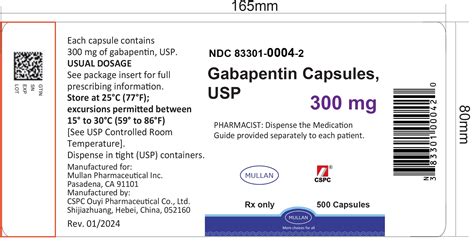 Dailymed Gabapentin Capsule