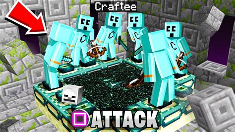 Minecraft But Craftee Beats The Game For You Youtube