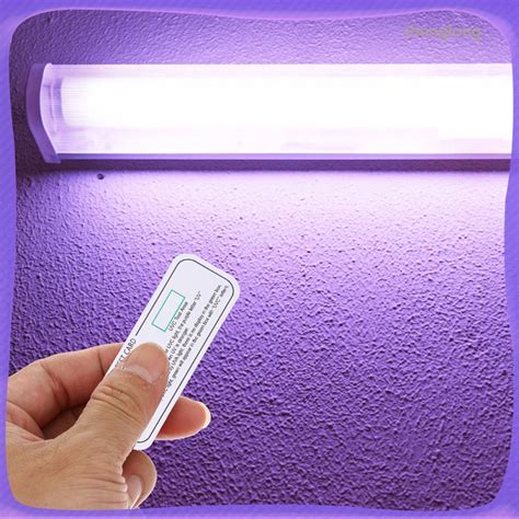 Uv Testing Strip Detection Cards Indicator Uvb Papers For Light Strips Uvc Shenglong Shopee