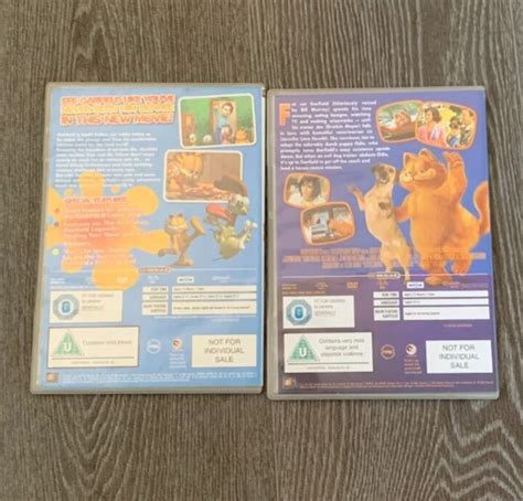 2 X Garfield Dvds Garfield The Movie And Garfield Gets Real £499