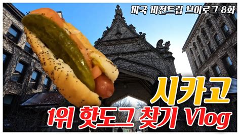 브이로그 시카고 최고의 핫도그 맛집을 찾아라 2030 청년 일상 미국 비전트립 8화 홍대청년교회 Youtube