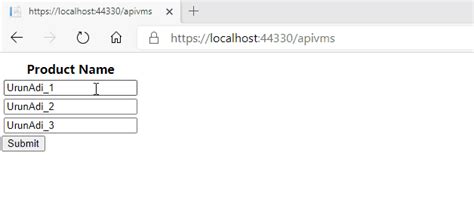 C Pass List Of Objects From View To Controller Stack Overflow
