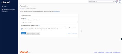 Cpanel Subdomains Logical Web Solutions