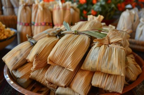 Premium Photo Guatemalan Tamales A Traditional Dish For Christmas