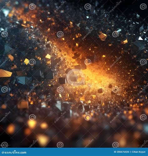 Unlock The Wonders Of Abstract Particle Backgrounds Unleashing Your Artistic Potential Stock