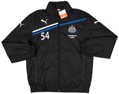 2011 12 Newcastle Puma Player Issue Hooded Rain Jacket 54 M