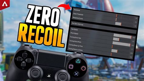 best alc controller settings in apex legends season 12 no recoil