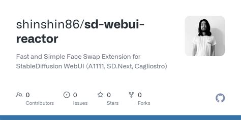 GitHub Shinshin Sd Webui Reactor Fast And Simple Face Swap Extension For StableDiffusion
