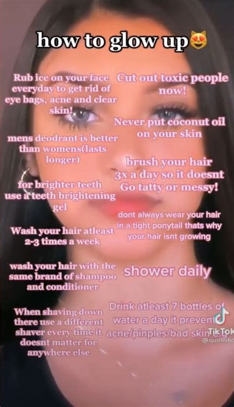 Glow Up Beauty Tips For Glowing Skin Glow Up Tips Beauty Routine Tips
