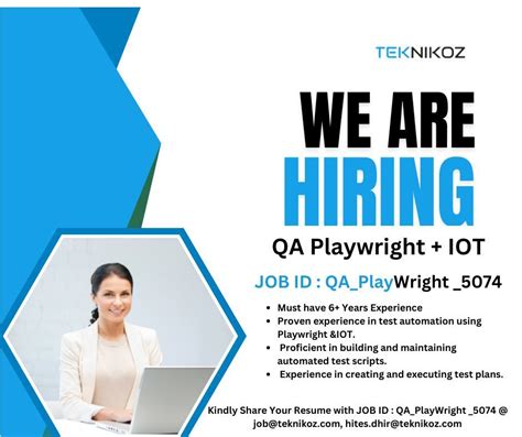 Teknikoz On Linkedin Techjobs Joinus Teknikoz Qaplaywright Testautomation Softwaretesting…