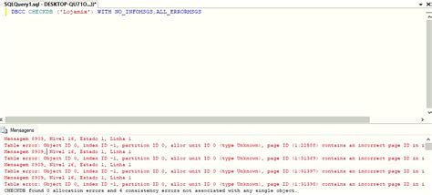 Tutorial Sql Server Erro 8909 No Lock Moderniza Conteúdo
