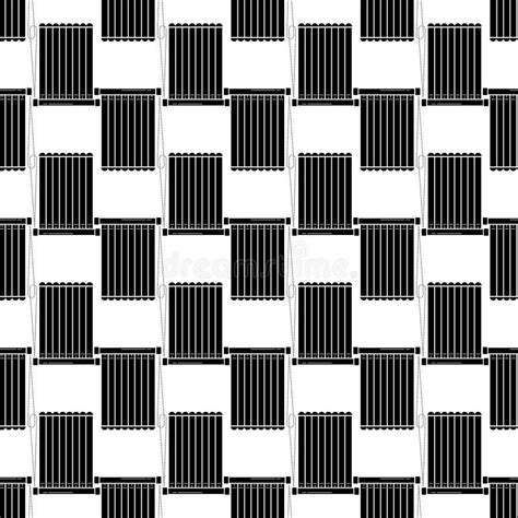 Textile Louvers Pattern Seamless Vector Stock Vector Illustration Of Louvers Window 230041086