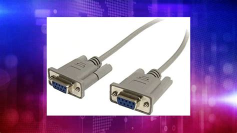 25 Ft Cross Wired Db9 Serial Null Modem Cable Ff 25ft