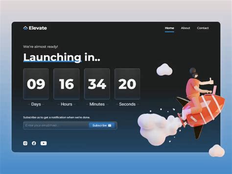 Countdown Page Designs Themes Templates And Downloadable Graphic