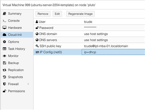 creating a vm template in proxmox